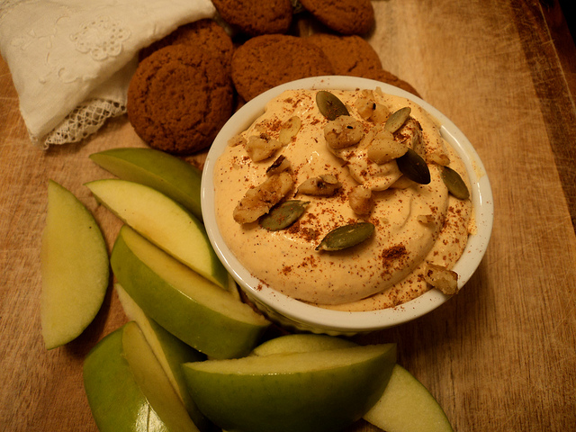 Spiced Pumpkin Dip | Love & Zest