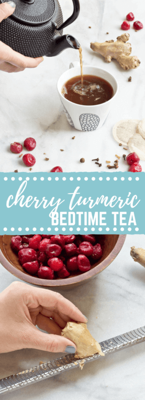 Cherry Turmeric Bedtime Tea | Love & Zest
