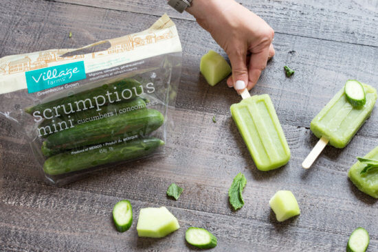 Savory Fruit and Veggie Popsicles 4 Ways | a simple healthy treat