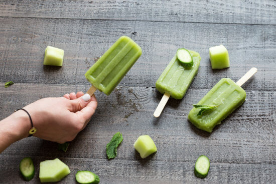 Savory Fruit and Veggie Popsicles 4 Ways | a simple healthy treat