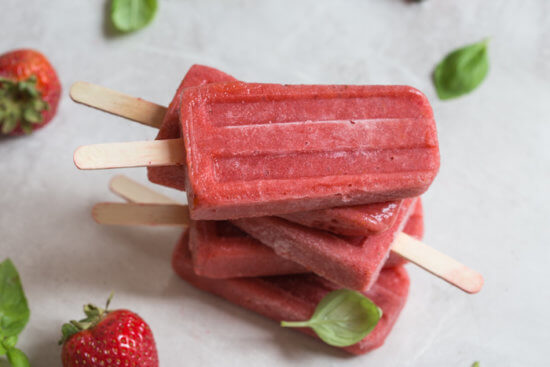 Savory Fruit and Veggie Popsicles 4 Ways | a simple healthy treat