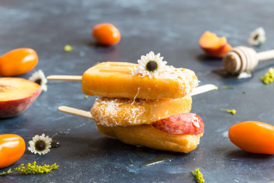 Savory Fruit and Veggie Popsicles 4 Ways | a simple healthy treat