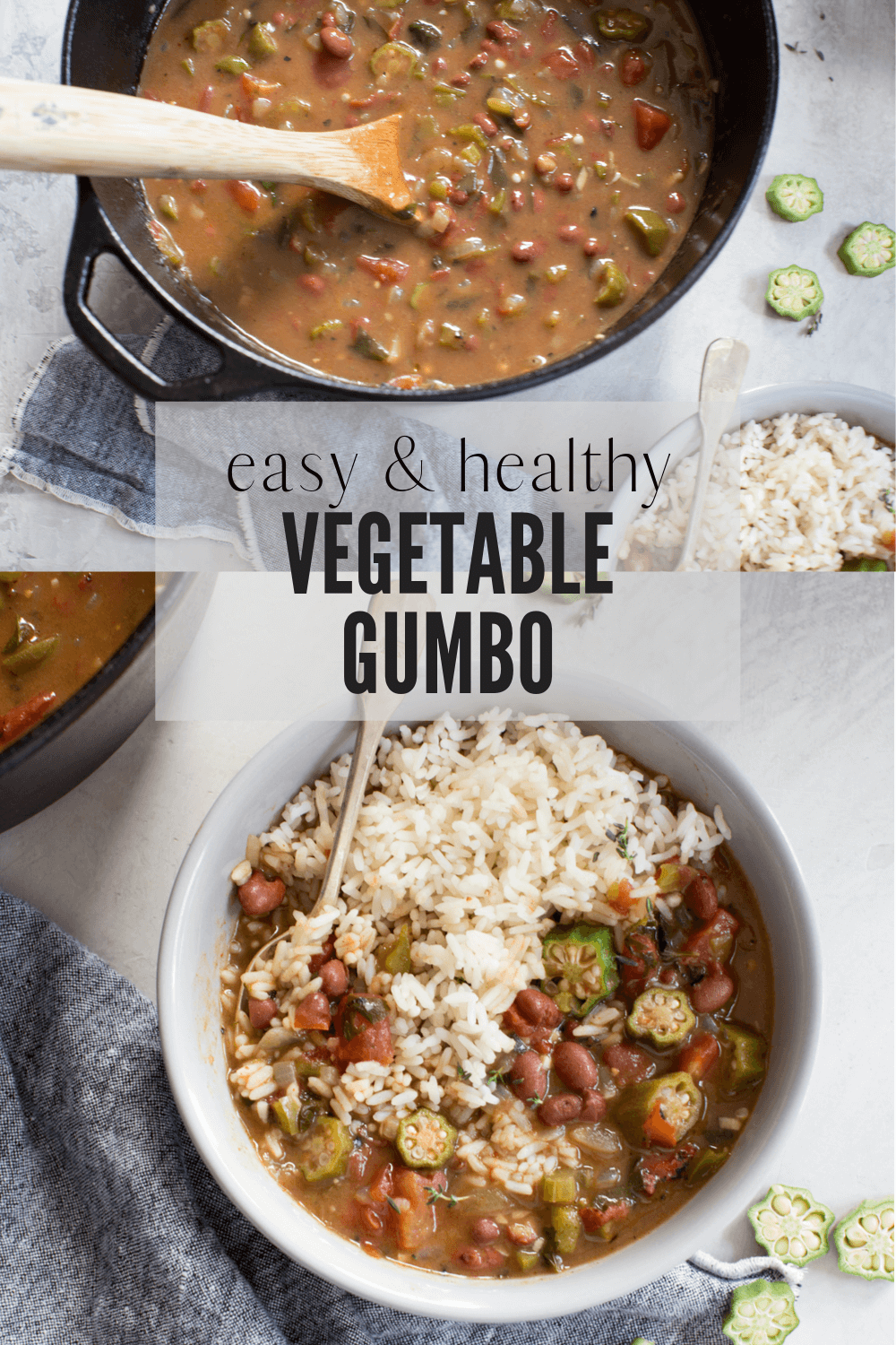 Easy Vegetable Gumbo | Love & Zest