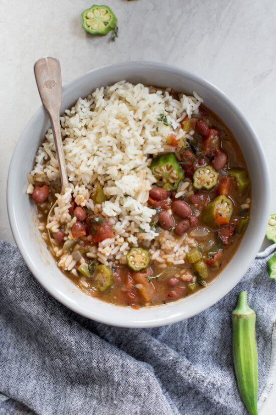 Easy Vegetable Gumbo | Love & Zest